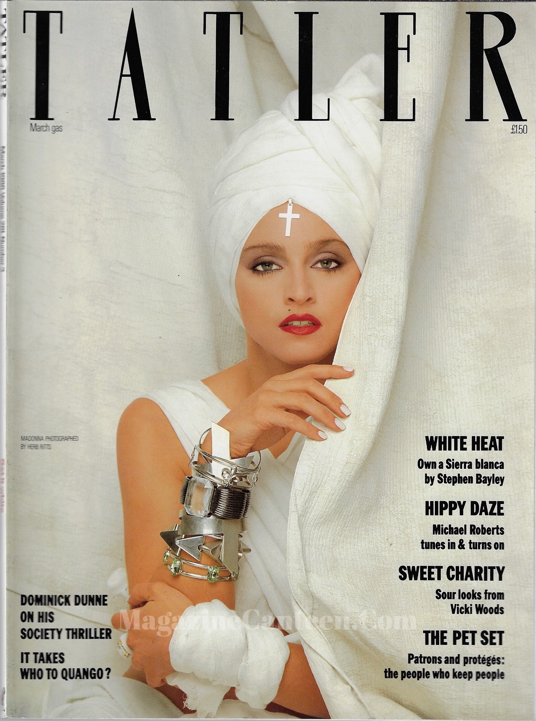 Tatler Magazine - Madonna By Herb Ritts – magazine canteen