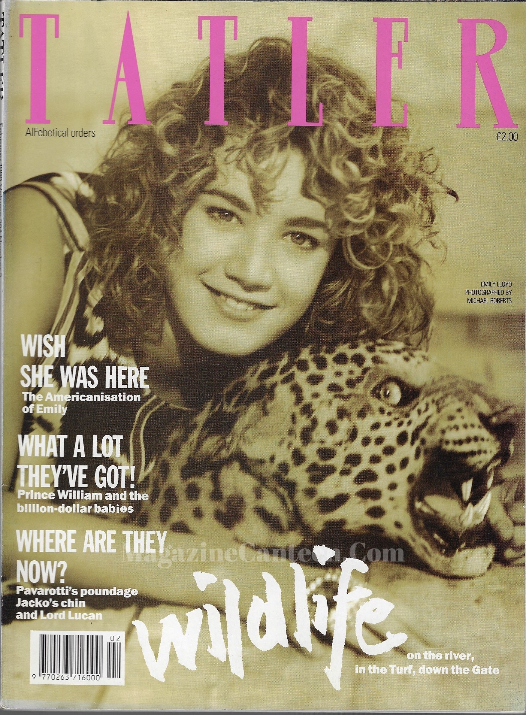 Tatler Magazine - Emily Lloyd – magazine canteen