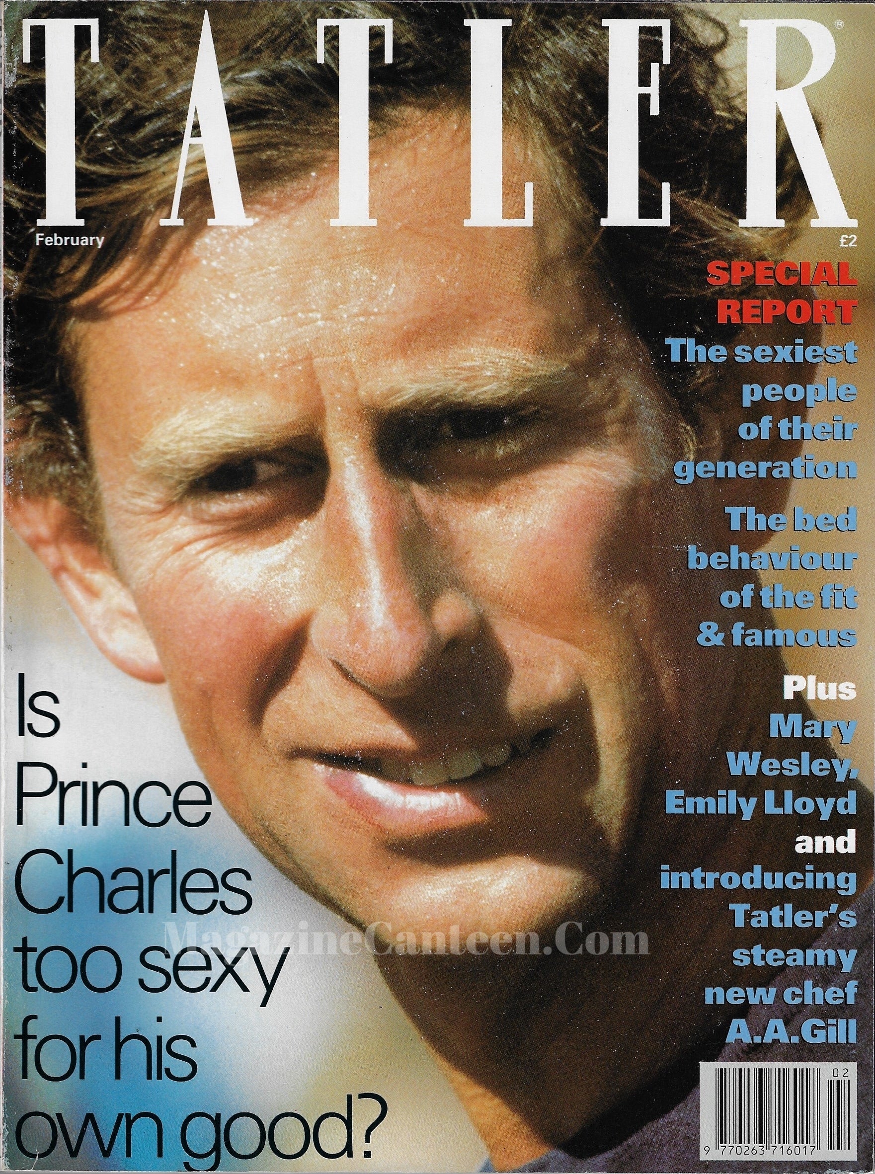 Tatler Magazine - Prince Charles – magazine canteen