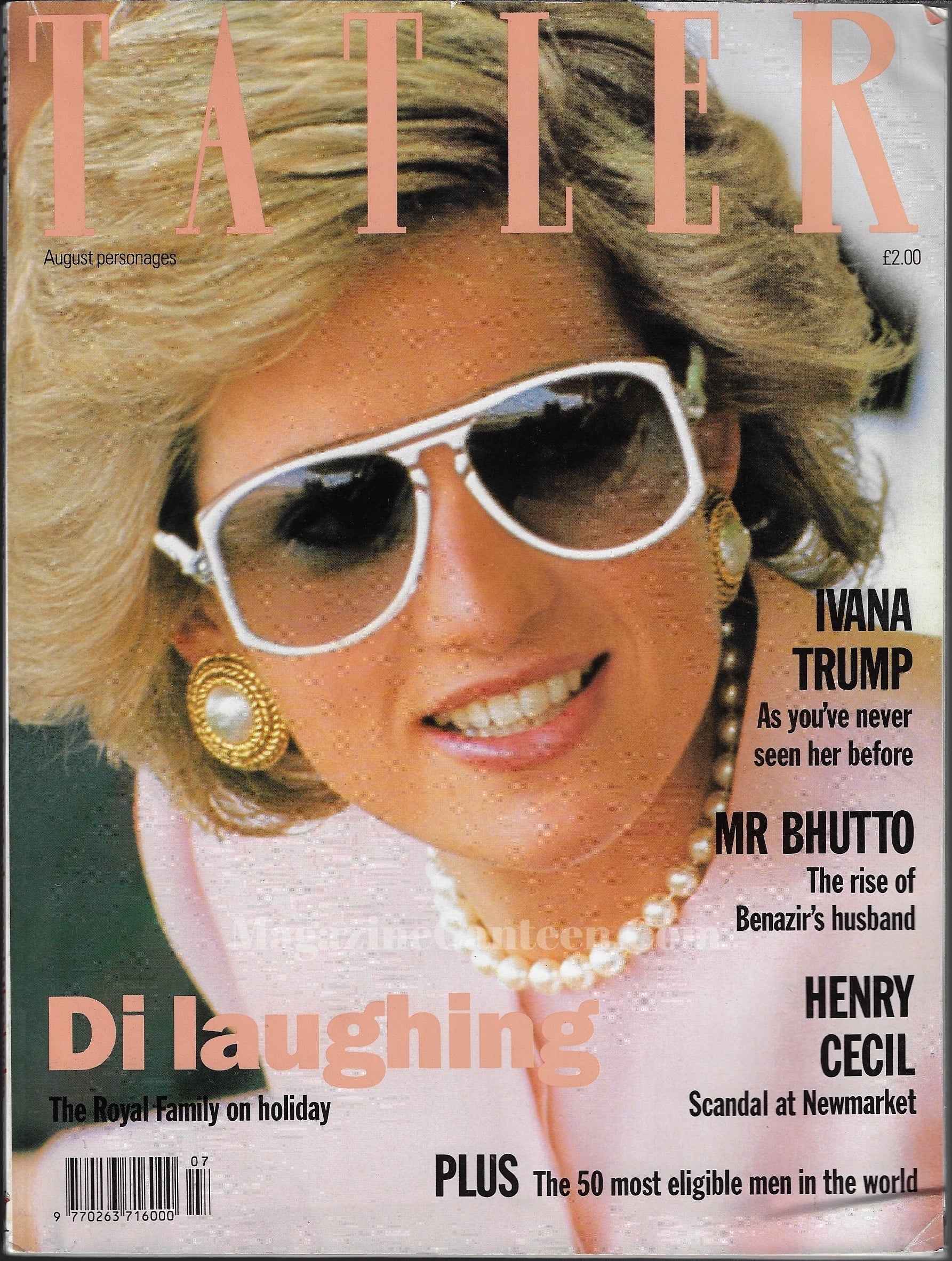 Tatler Magazine - Princess Diana – magazine canteen