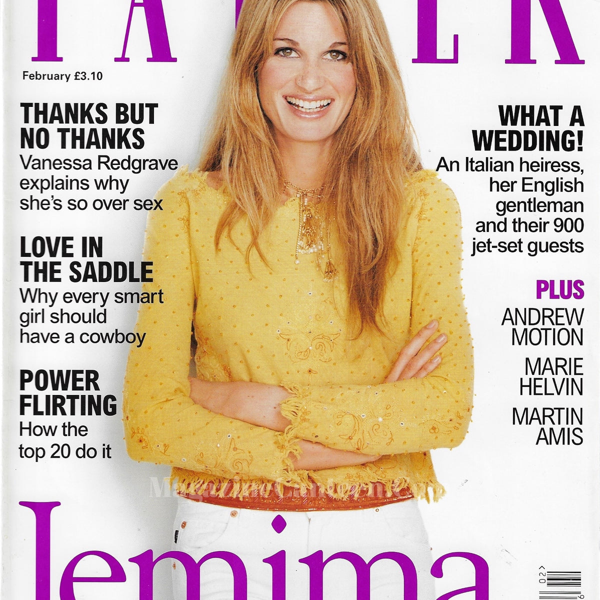 Tatler Magazine - Jemima Khan – magazine canteen