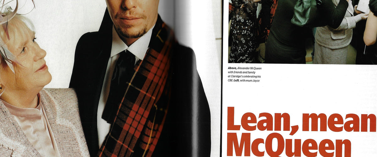 Rare Magazine - ALEXANDER MCQUEEN Lean Mean DAVID BAILEY – magazine canteen