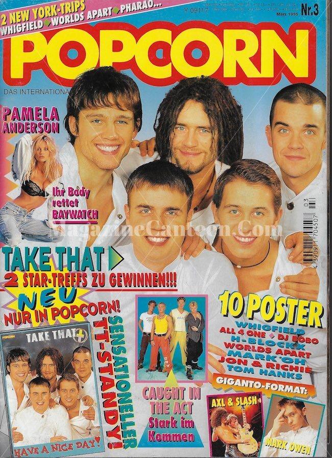 Popcorn Magazine - Take That Caught In The Act – magazine canteen