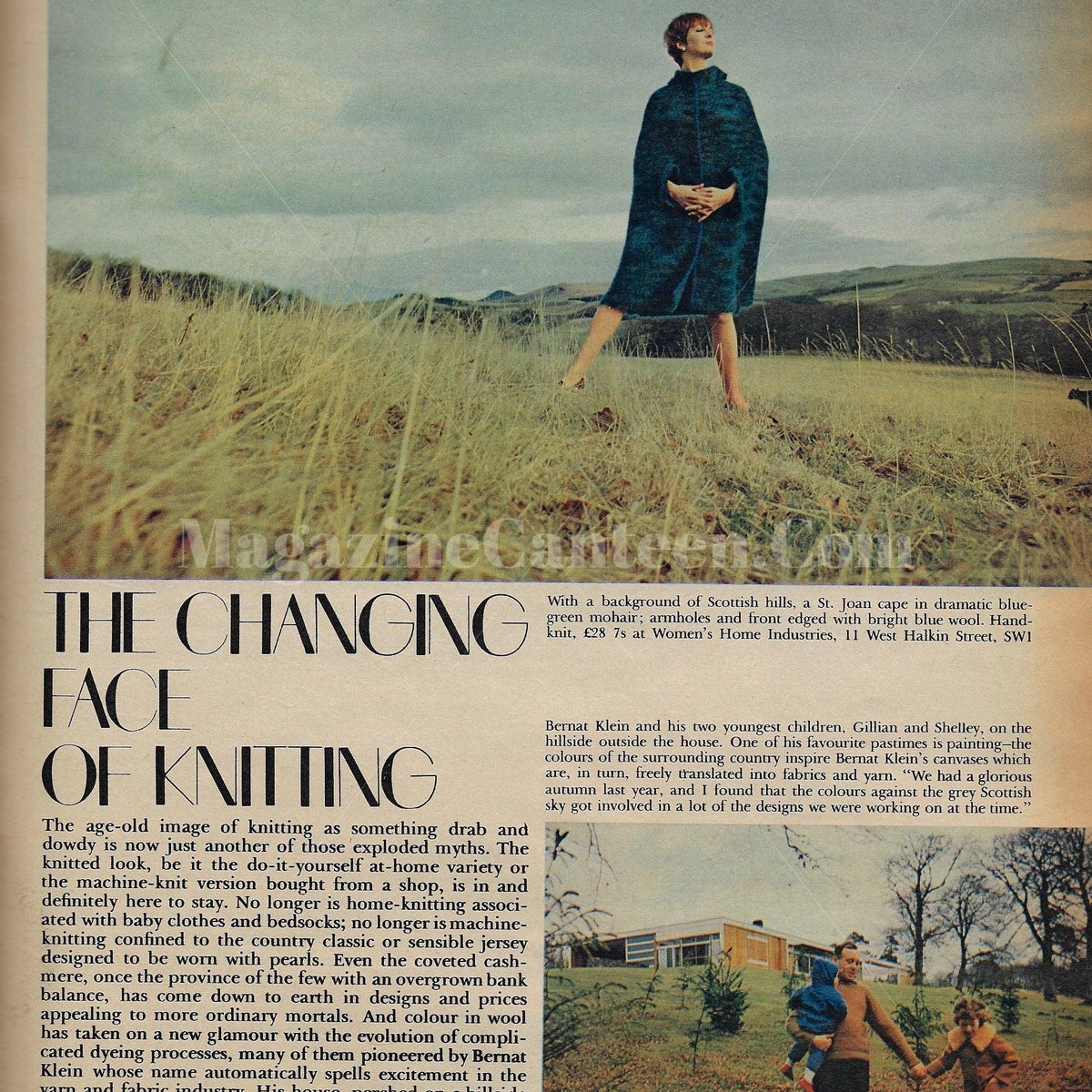 The Telegraph Magazine - Bernat Klein Home John Young – magazine canteen