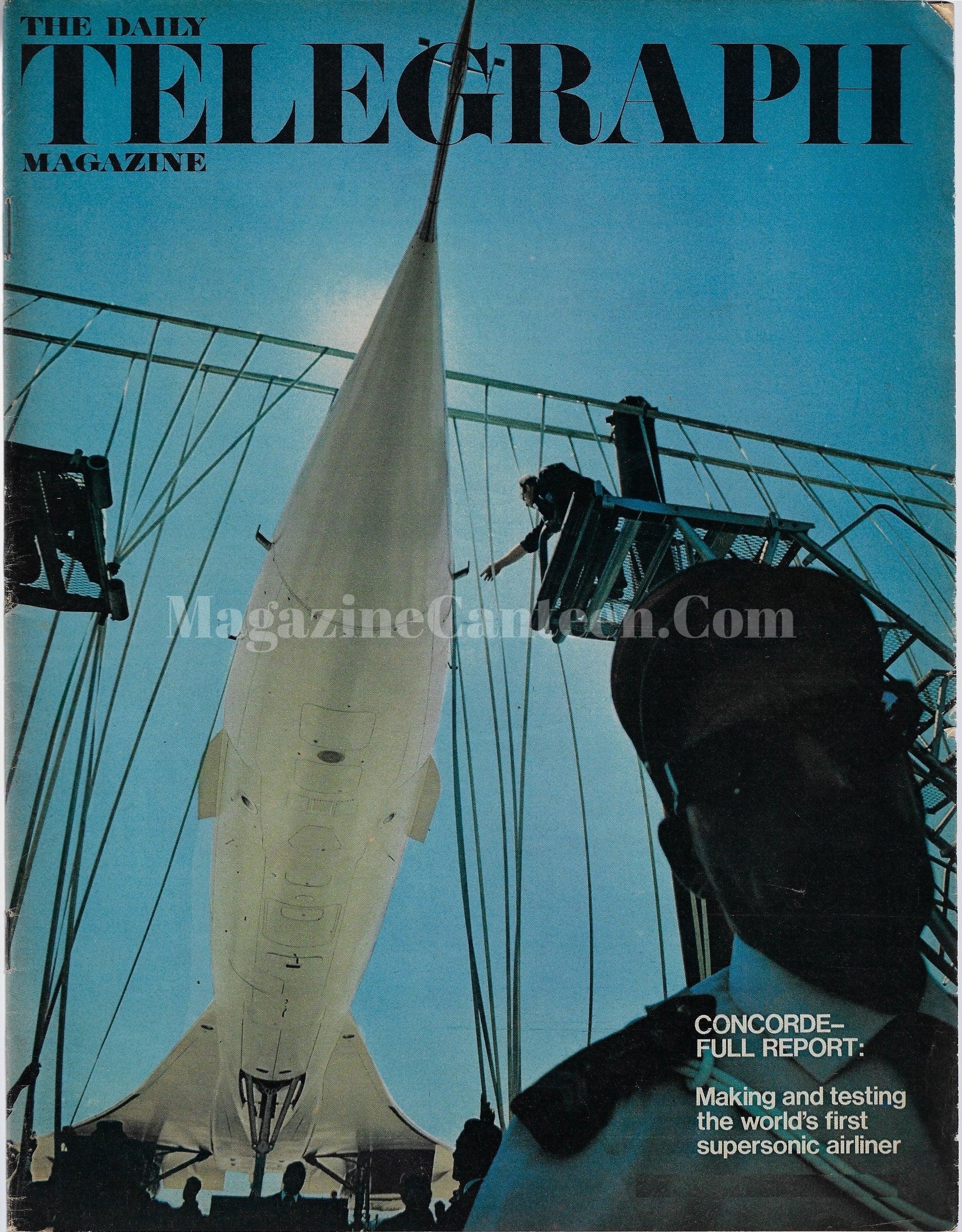 The Telegraph Magazine - Concorde John Perkins – magazine canteen