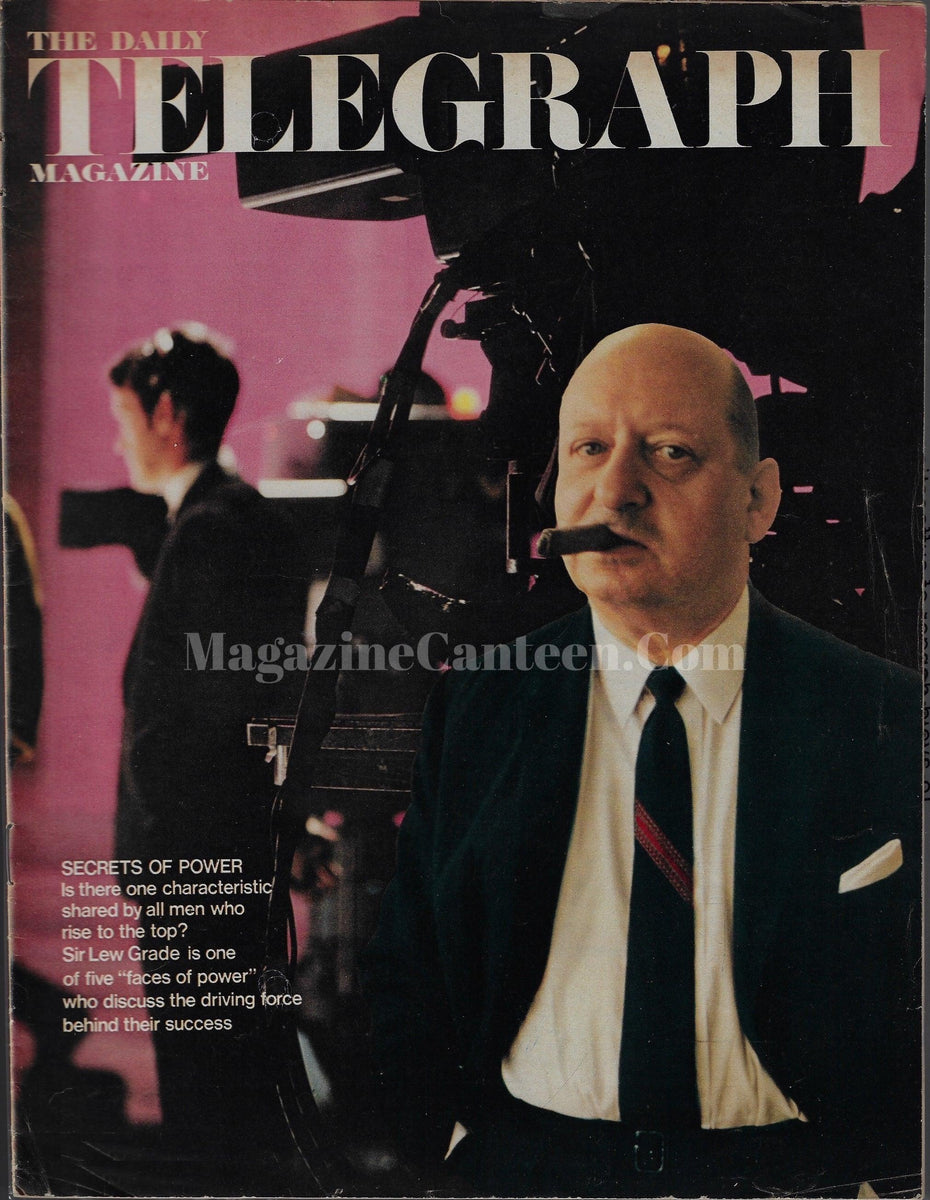 The Telegraph Magazine - Lew Grade – magazine canteen