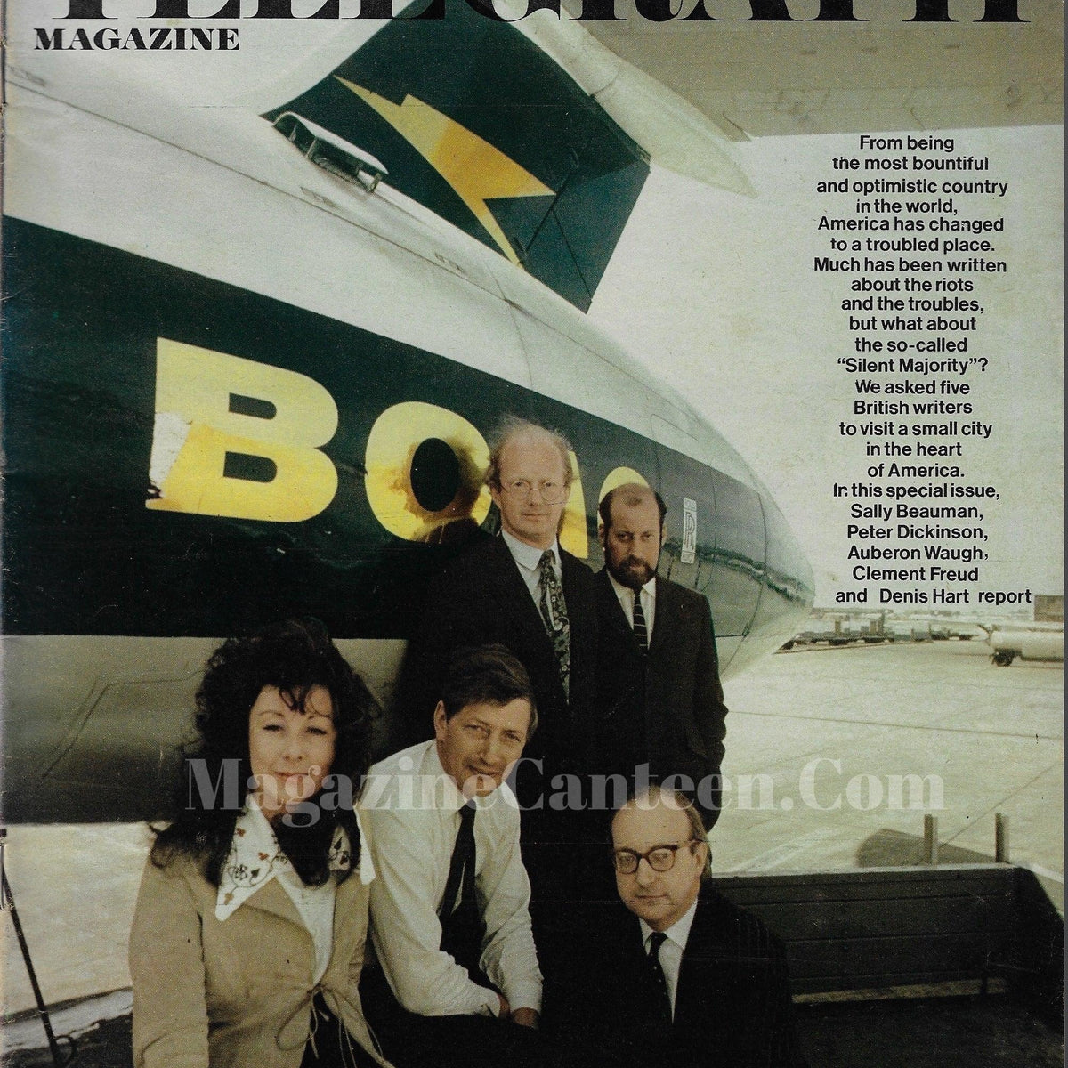 The Telegraph Magazine - Brian Duffy Simon Boyle – magazine canteen