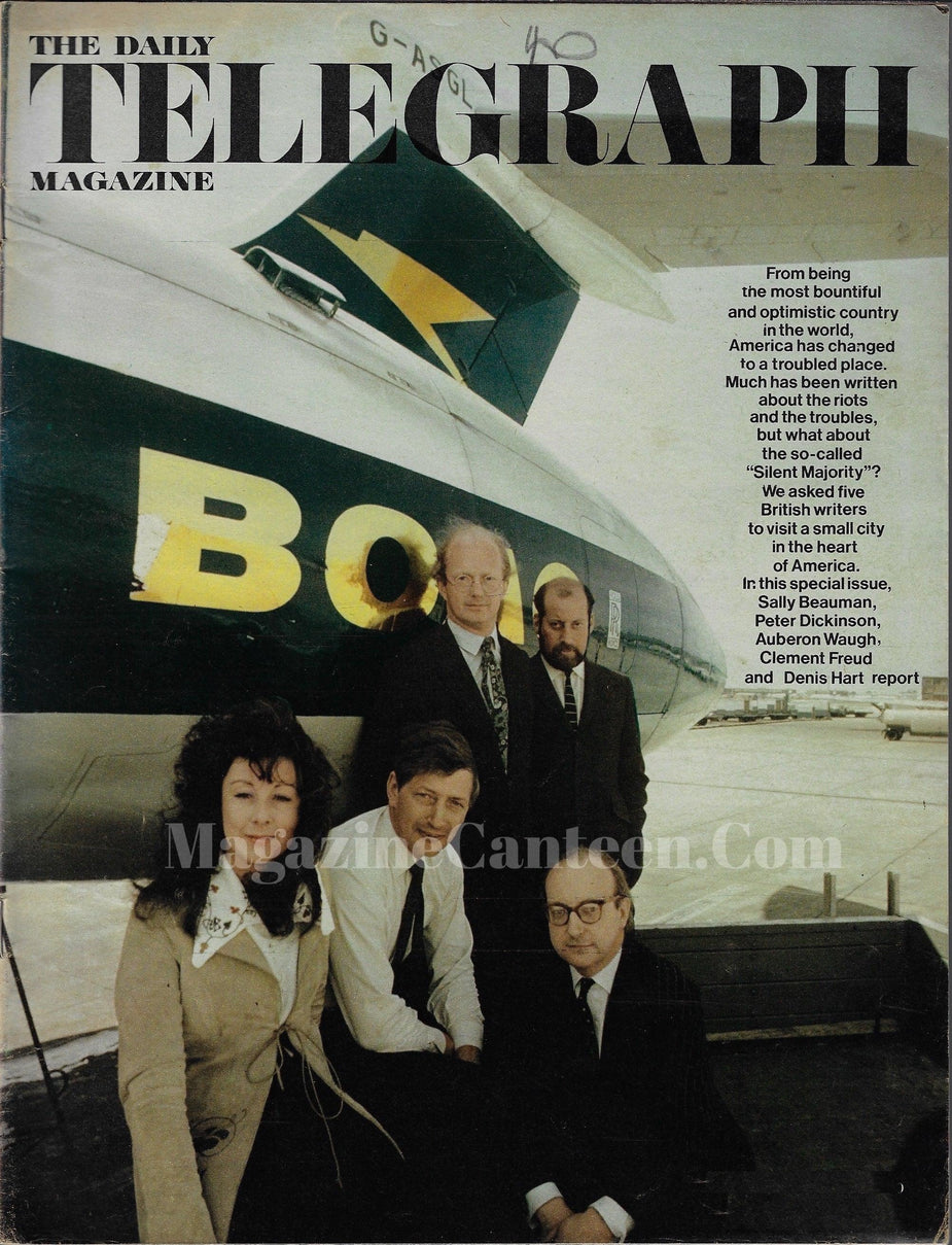 The Telegraph Magazine - Brian Duffy Simon Boyle – magazine canteen