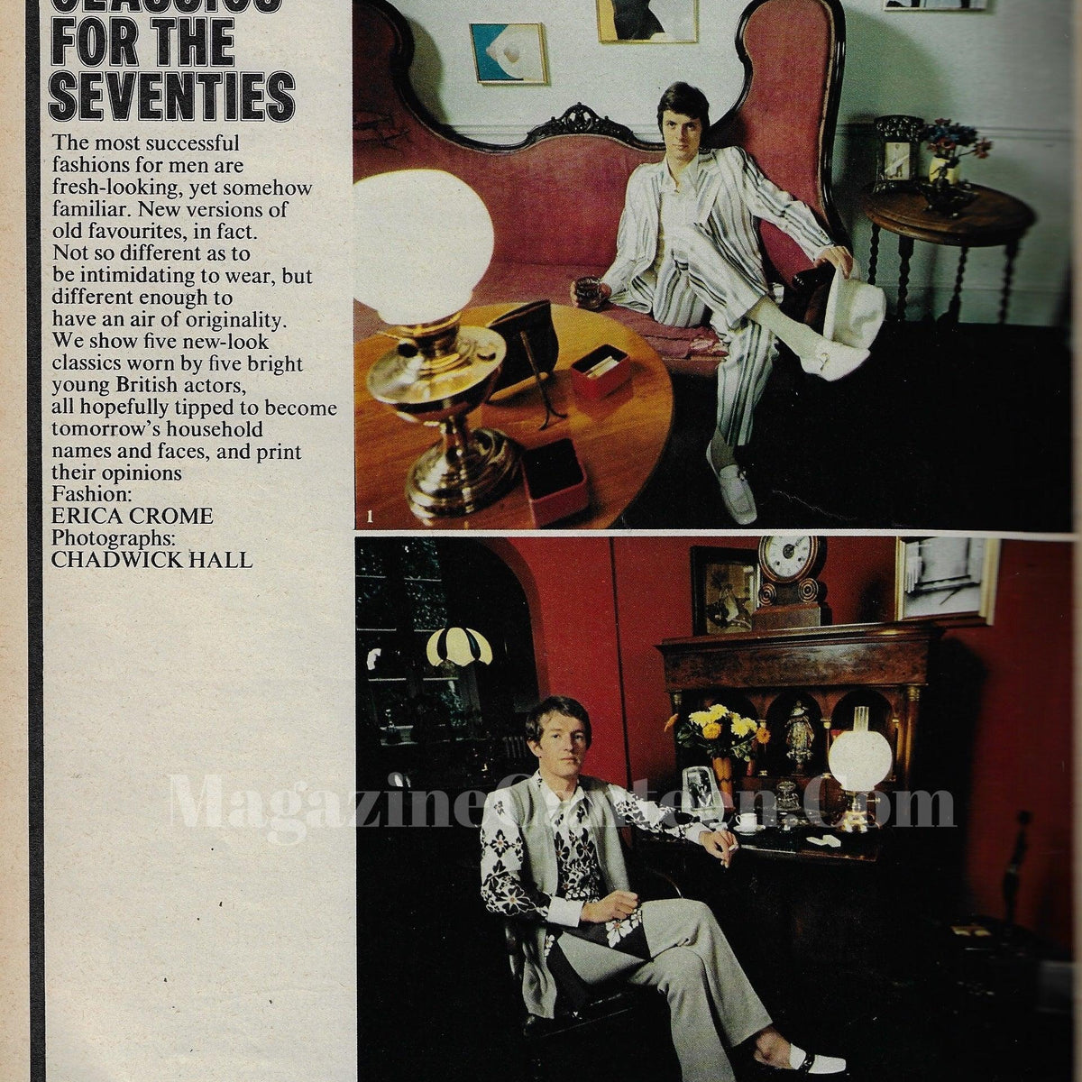 The Telegraph Magazine - Jeremy Brett Chadwick Hall A – magazine canteen