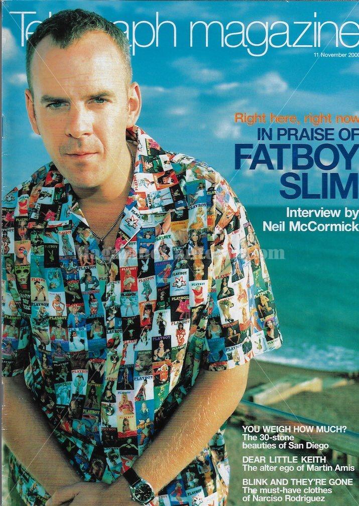 The Telegraph Magazine - Norman Cook Adrian Lester – magazine canteen