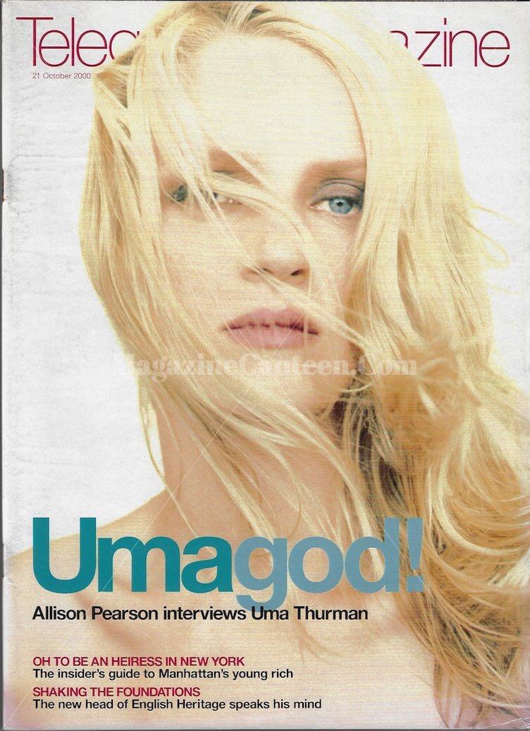 The Telegraph Magazine - Uma Thurman – magazine canteen