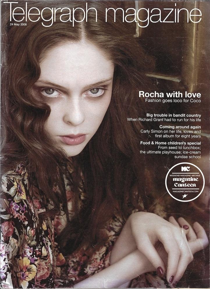 The Telegraph Magazine - Coco Rocha CARLY SIMON Mary Portas – magazine ...