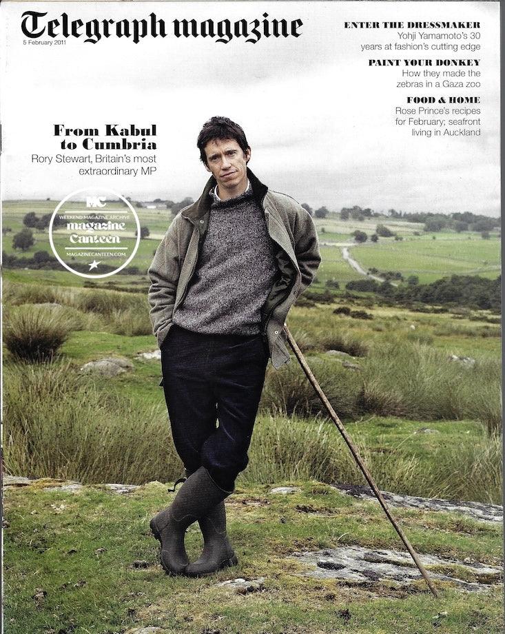 The Telegraph Magazine - Rory Stewart PERRY OGDEN Yohji Yamamoto ...