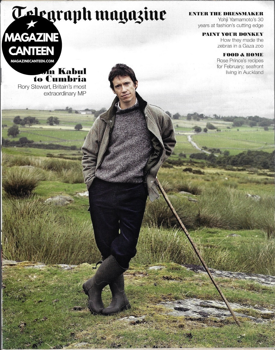 The Telegraph Magazine - Rory Stewart PERRY OGDEN Yohji Yamamoto ...