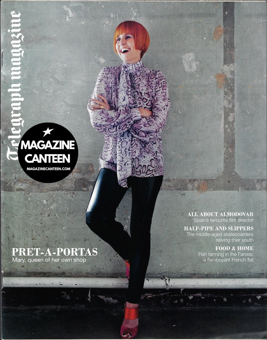The Telegraph Magazine - MARY PORTAS Pedro Almodovar – magazine canteen