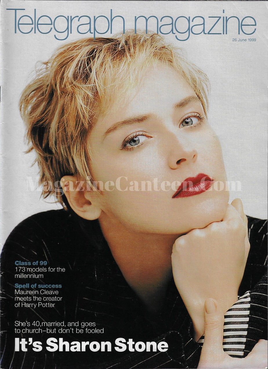 The Telegraph Magazine - Sharon Stone – magazine canteen
