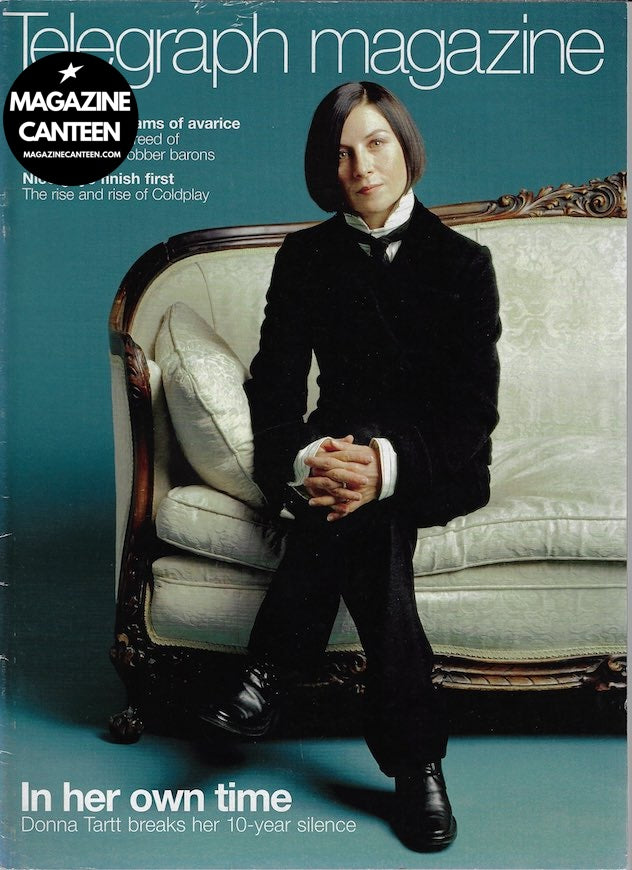 The Telegraph Magazine - COLDPLAY Donna Tartt – magazine canteen