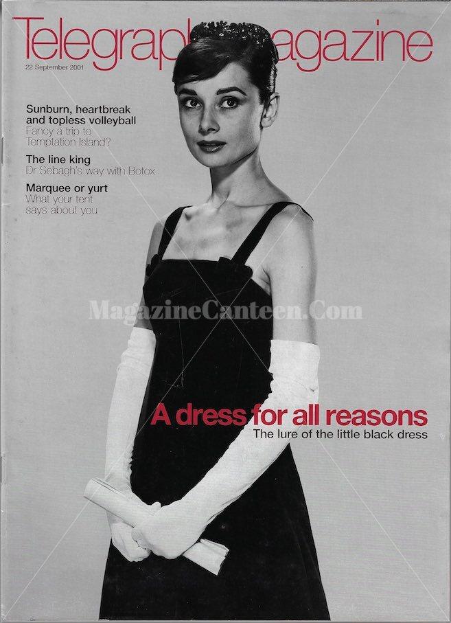 The Telegraph Magazine - Audrey Hepburn Maggi Hambling – magazine canteen