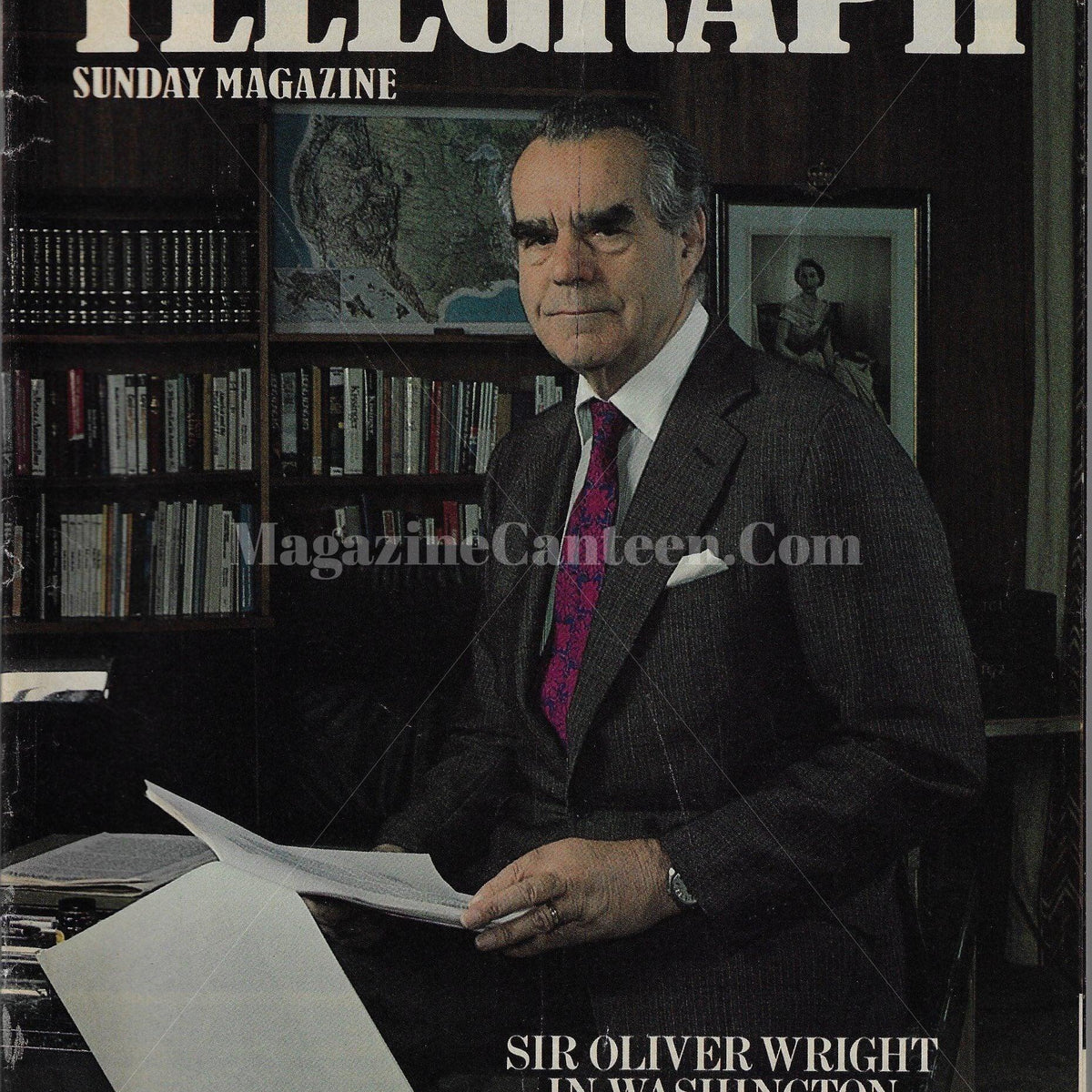 The Telegraph Magazine - Judi Dench Oliver Wright – magazine canteen