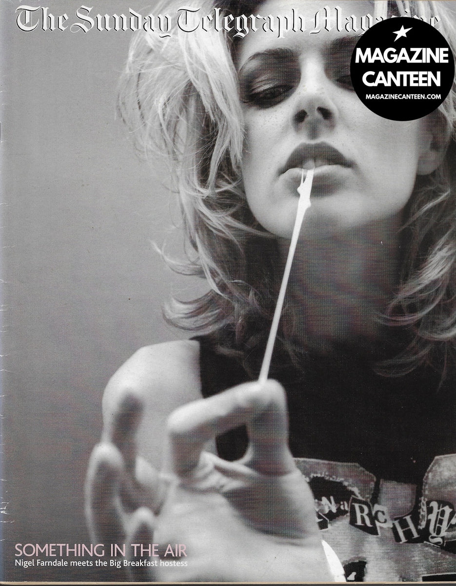 Sunday Telegraph Magazine - DONNA AIR John Waters – magazine canteen