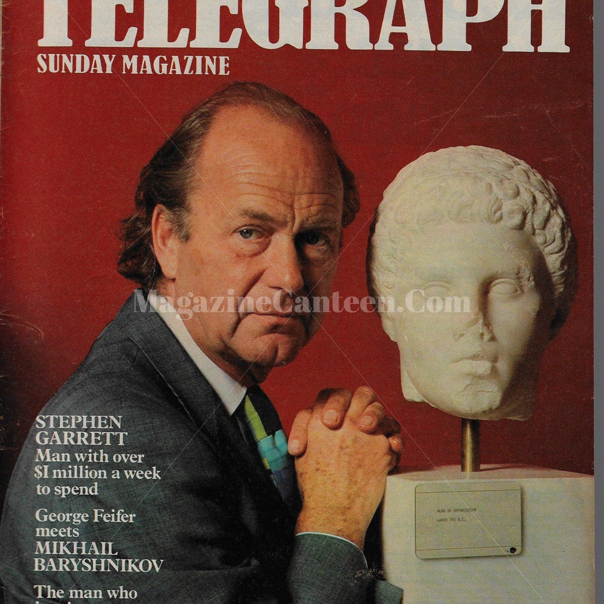 The Telegraph Magazine - Mikhail Baryshnikov Stephen Garrett – magazine ...