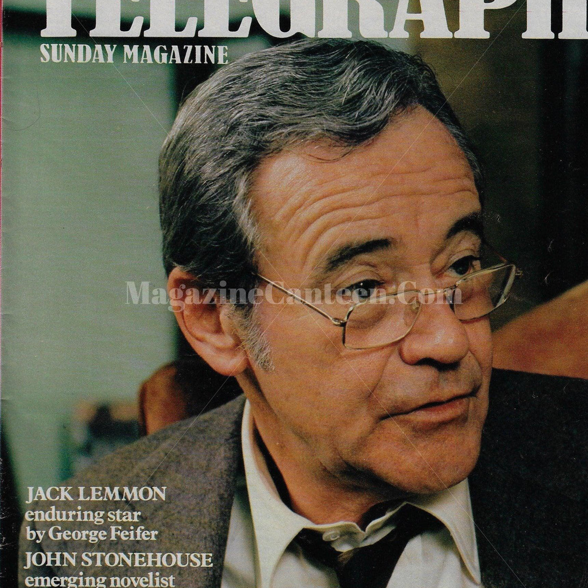 The Telegraph Magazine - Jack Lemmon John Stonehouse – magazine canteen