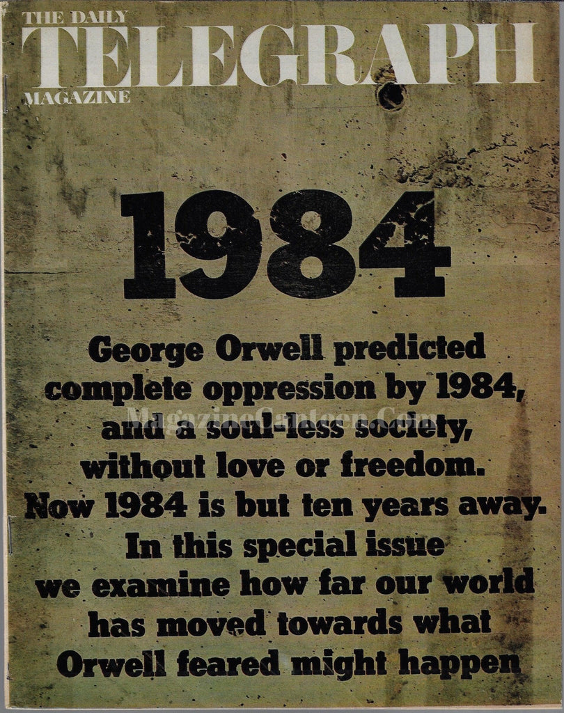 The Telegraph Magazine - 1984 – magazine canteen