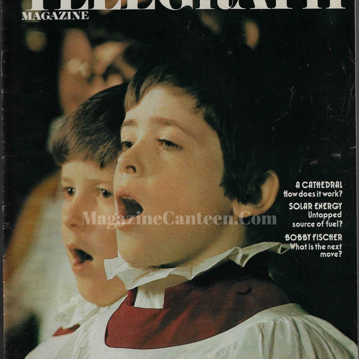 The Telegraph Magazine - Bobby Fischer – magazine canteen