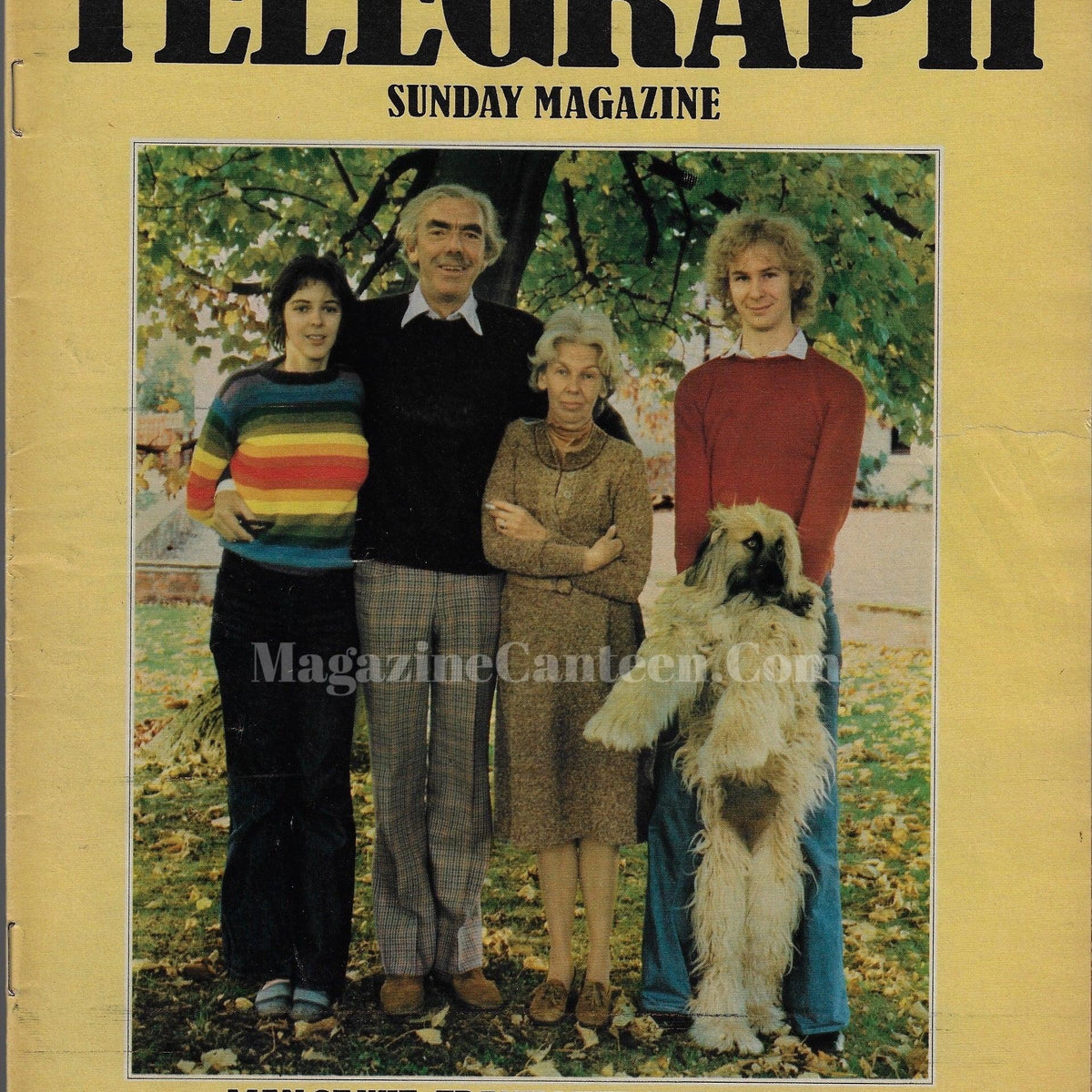 The Telegraph Magazine - Frank Muir – magazine canteen