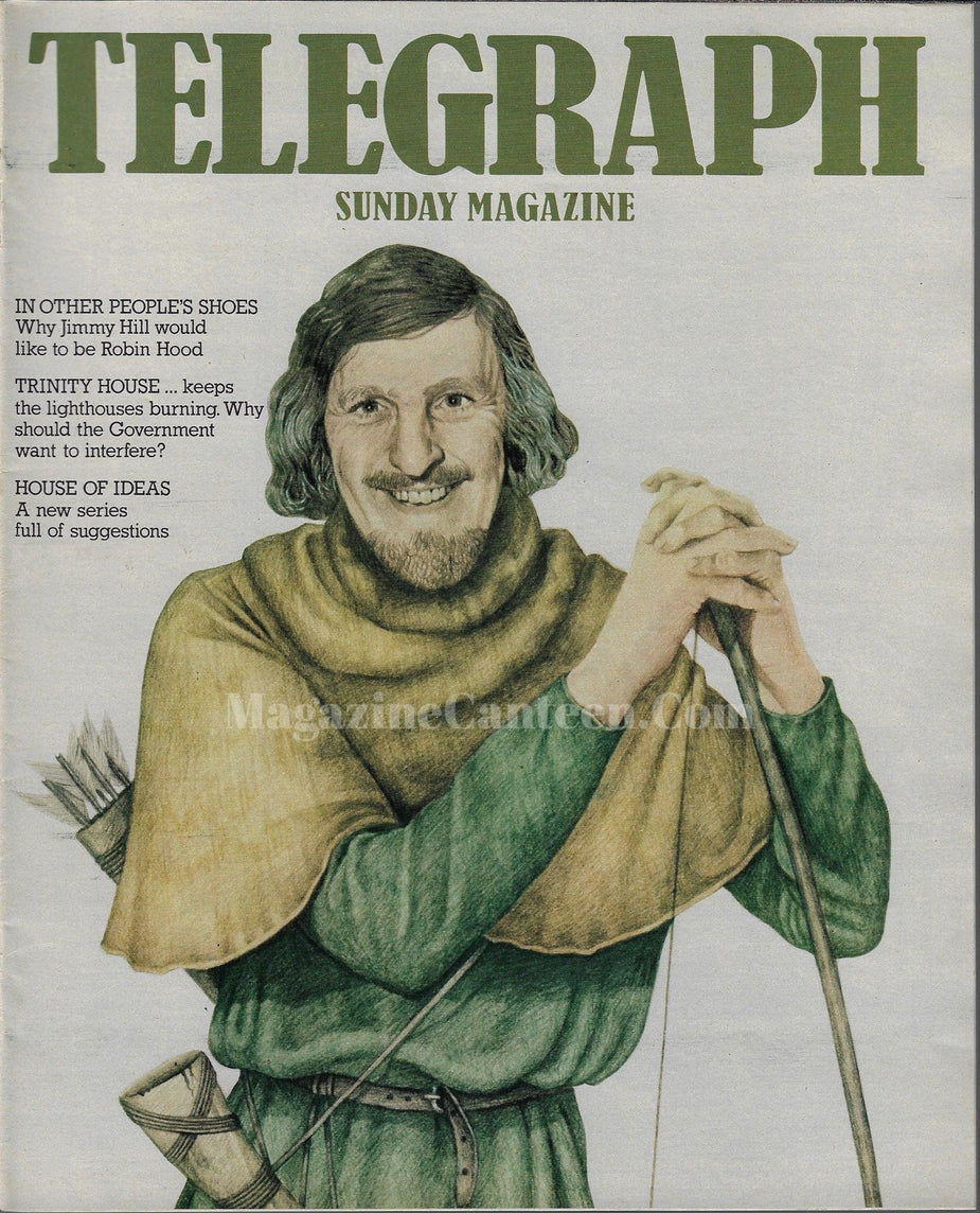 The Telegraph Magazine - Jimmy Hill Yvonne Gilbert – magazine canteen