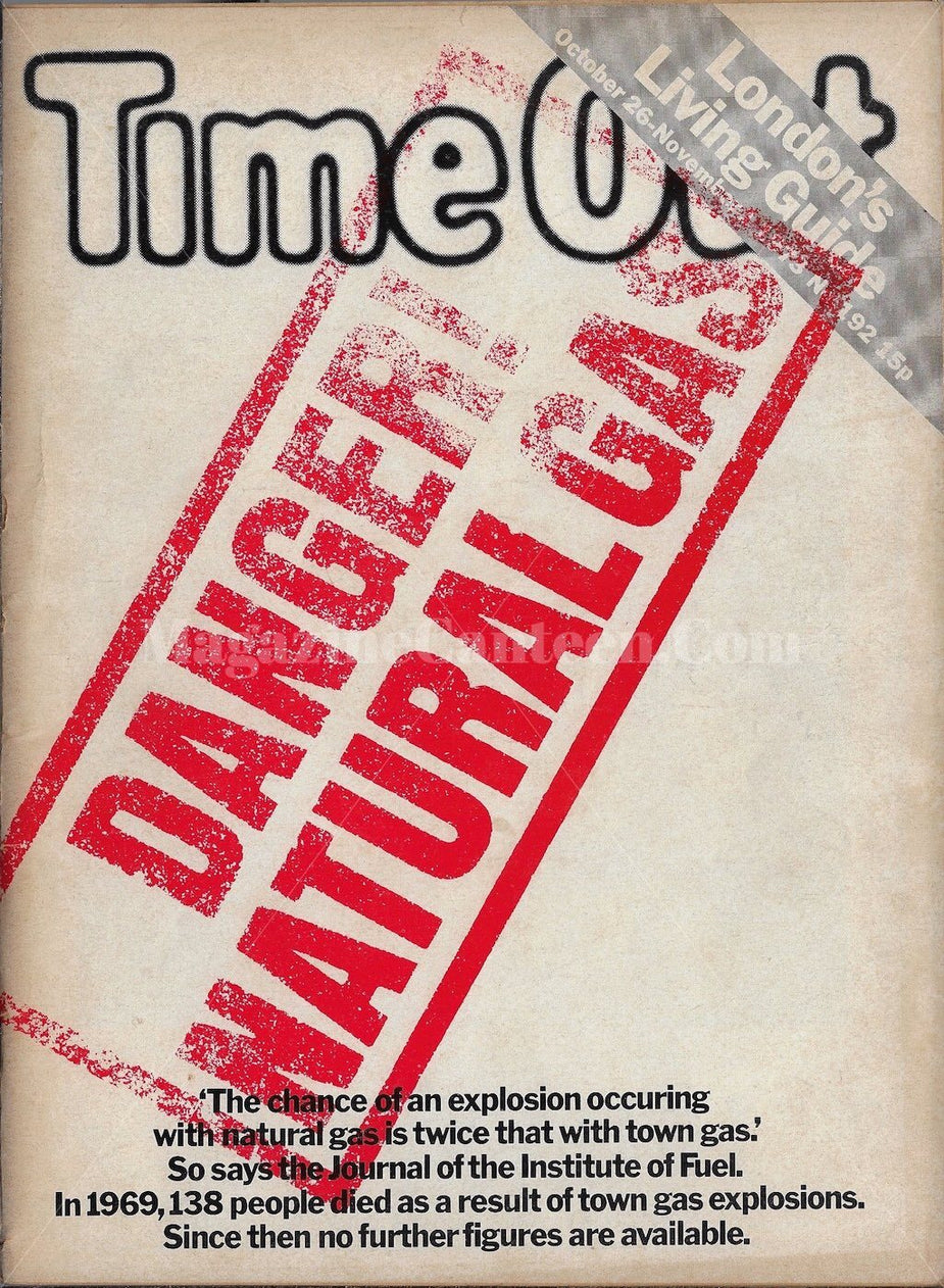 Time Out Magazine - Rose Dugdale & Wally Heaton – magazine canteen