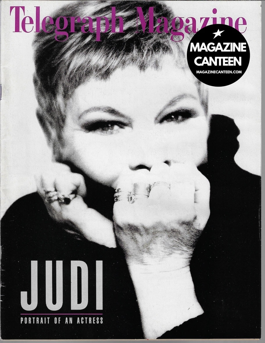 The Telegraph Magazine - JUDI DENCH Katharine Hamnett MANCHESTER ...