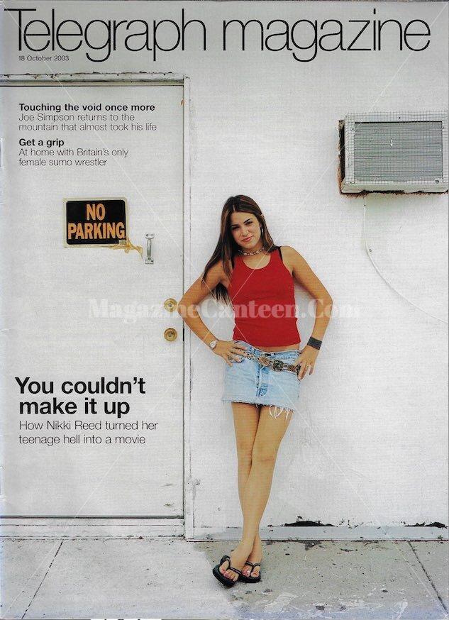 The Telegraph Magazine - Nikki Reed Miranda Richardson – magazine canteen