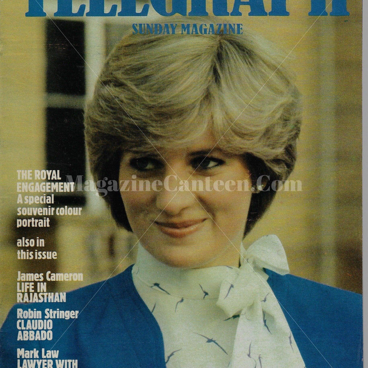 The Telegraph Magazine - Princess Diana Claudio Abbado – magazine canteen