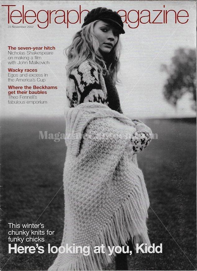 The Telegraph Magazine - Jodie Kidd Theo Fennell – magazine canteen