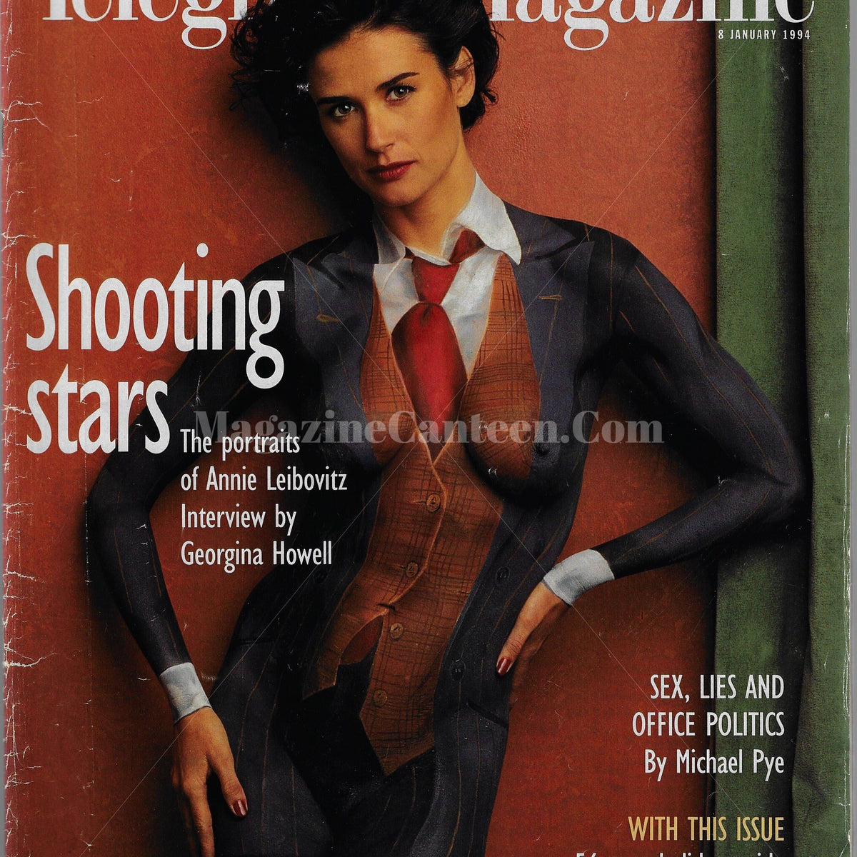 The Telegraph Magazine - Richard Wilson Demi Moore – magazine canteen