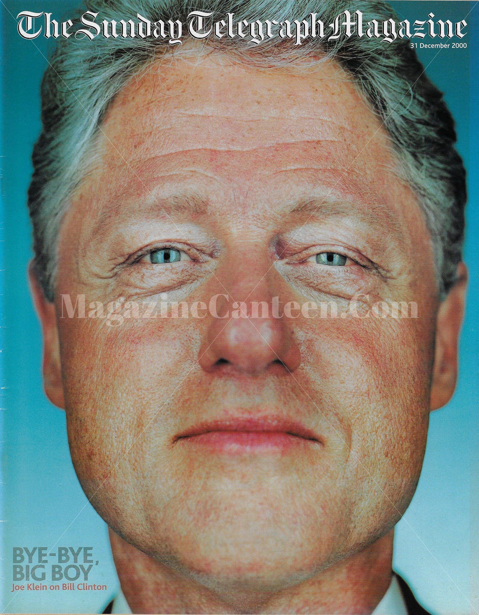 The Sunday Telegraph Magazine - Bill Clinton – magazine canteen