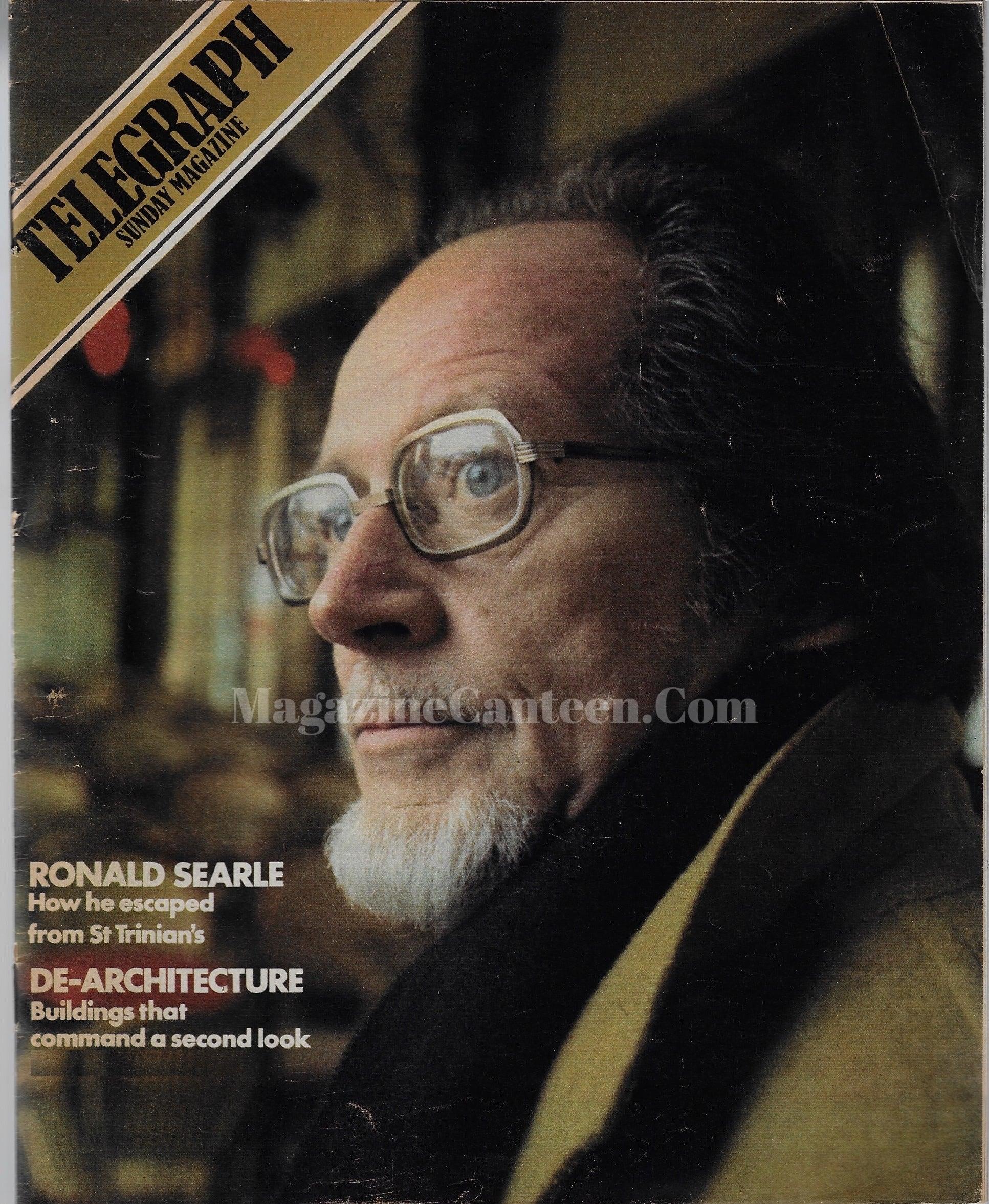 The Telegraph Magazine - Donald Searle – magazine canteen