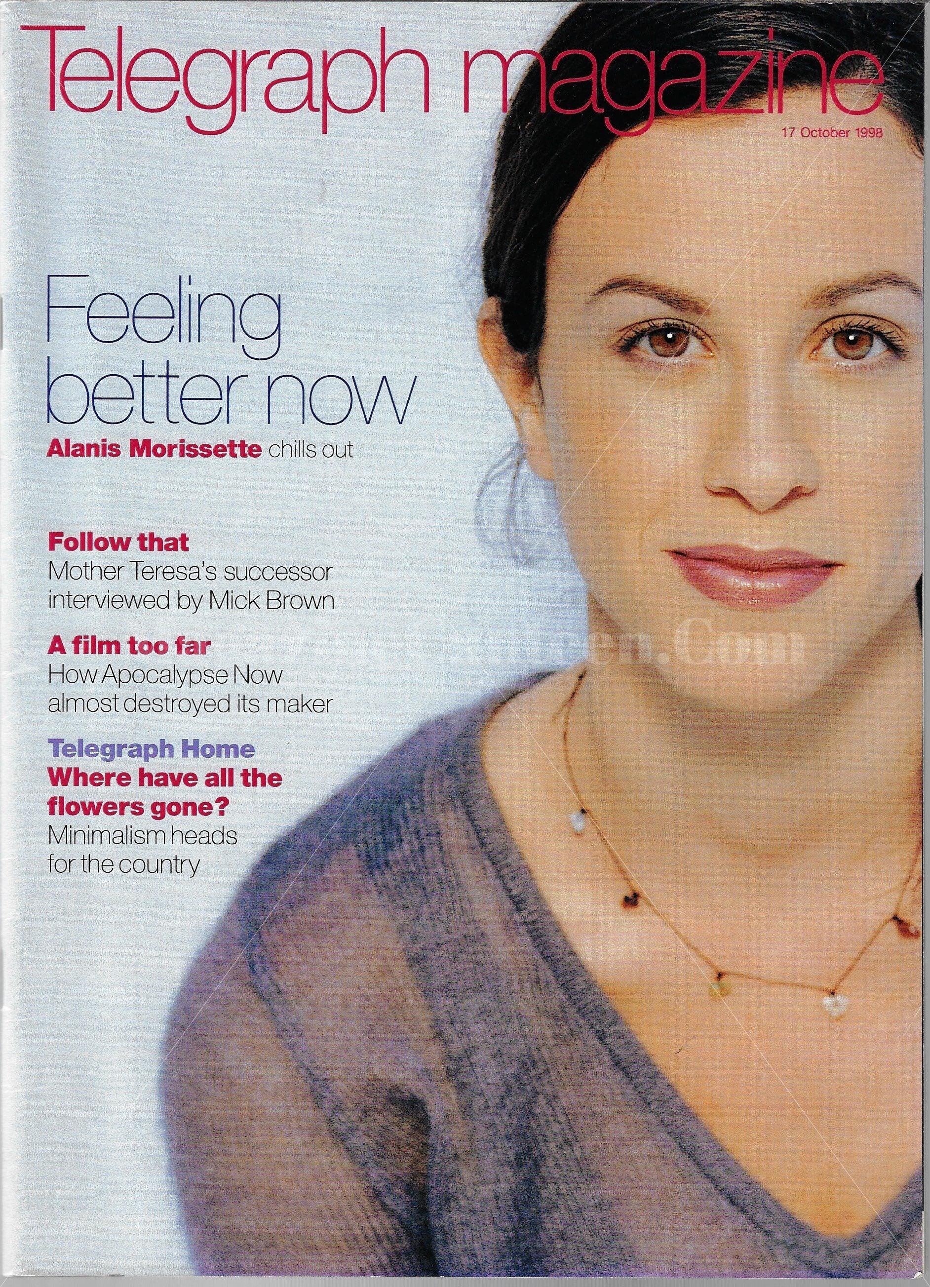The Telegraph Magazine - Alanis Morissette – magazine canteen