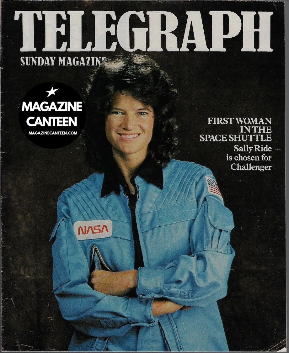 The Telegraph Magazine - Sally Ride NASA Manfred Mann – magazine canteen