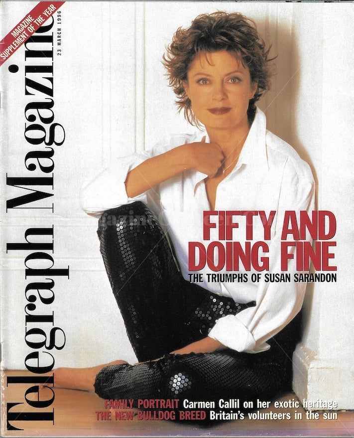 The Telegraph Magazine - Susan Sarandon Mike Owen Polly Teale ...