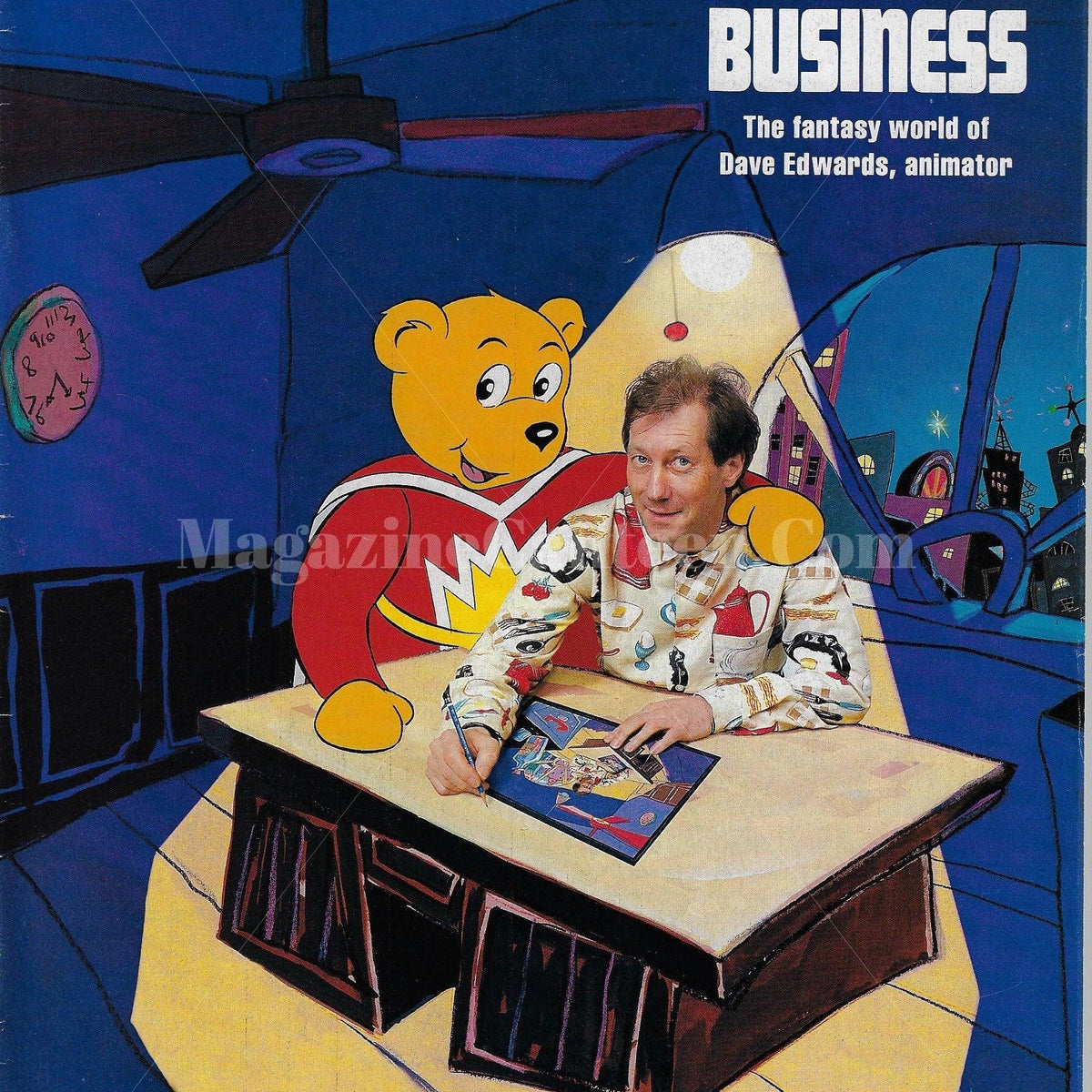 The Telegraph Magazine - Dave Edwards Superted – magazine canteen