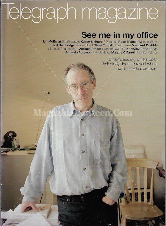 The Telegraph Magazine - Ian McEwan Beryl Bainbridge – magazine canteen
