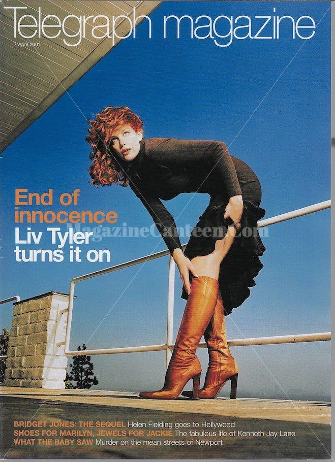 The Telegraph Magazine - Liv Tyler Helen Fielding – magazine canteen