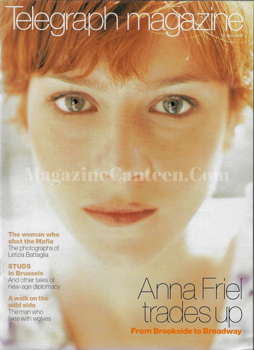 The Telegraph Magazine - Anna Friel – magazine canteen