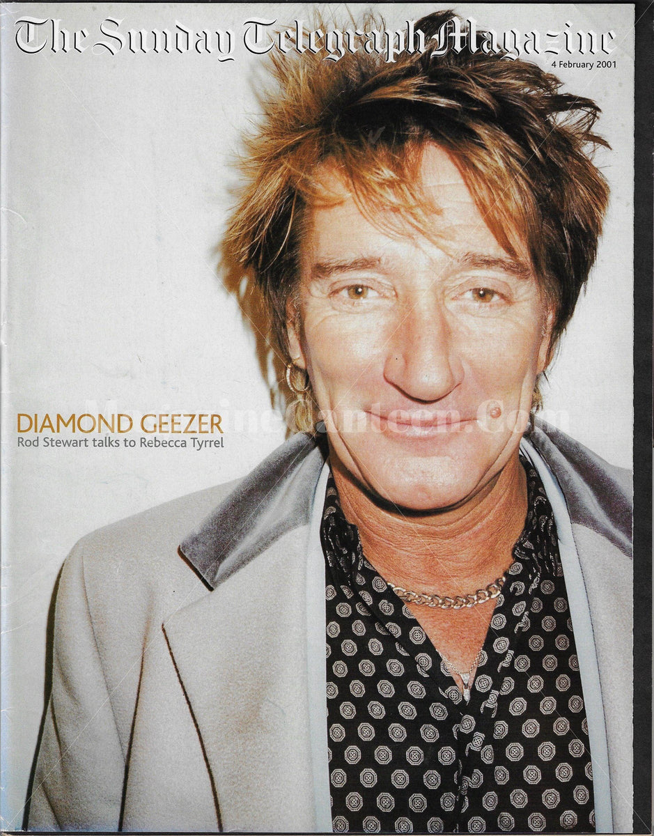 Sunday Telegraph Magazine - Rod Stewart – magazine canteen