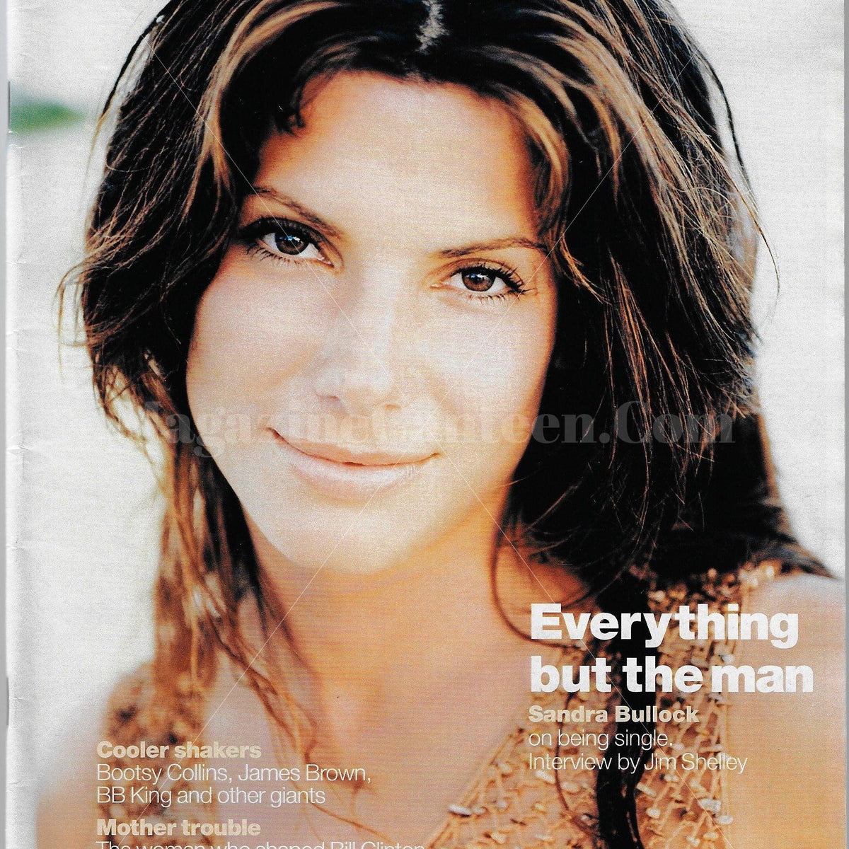 The Telegraph Magazine - Sandra Bullock Charlotte Church – magazine canteen