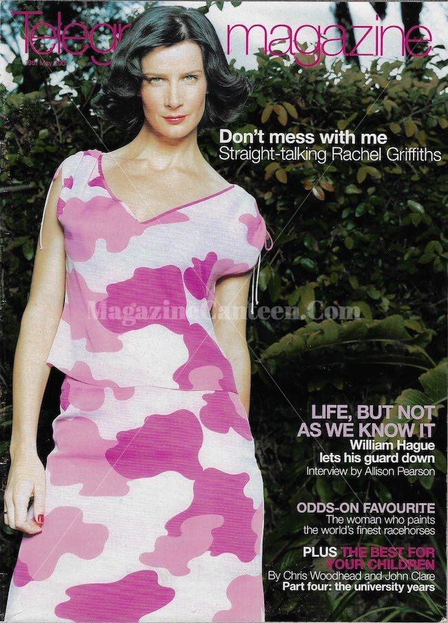 The Telegraph Magazine - Rachel Griffiths Wyclef Jean – magazine canteen