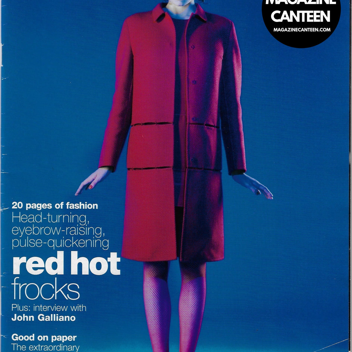 The Telegraph Magazine - Jasmine Guinness John Galliano – magazine canteen