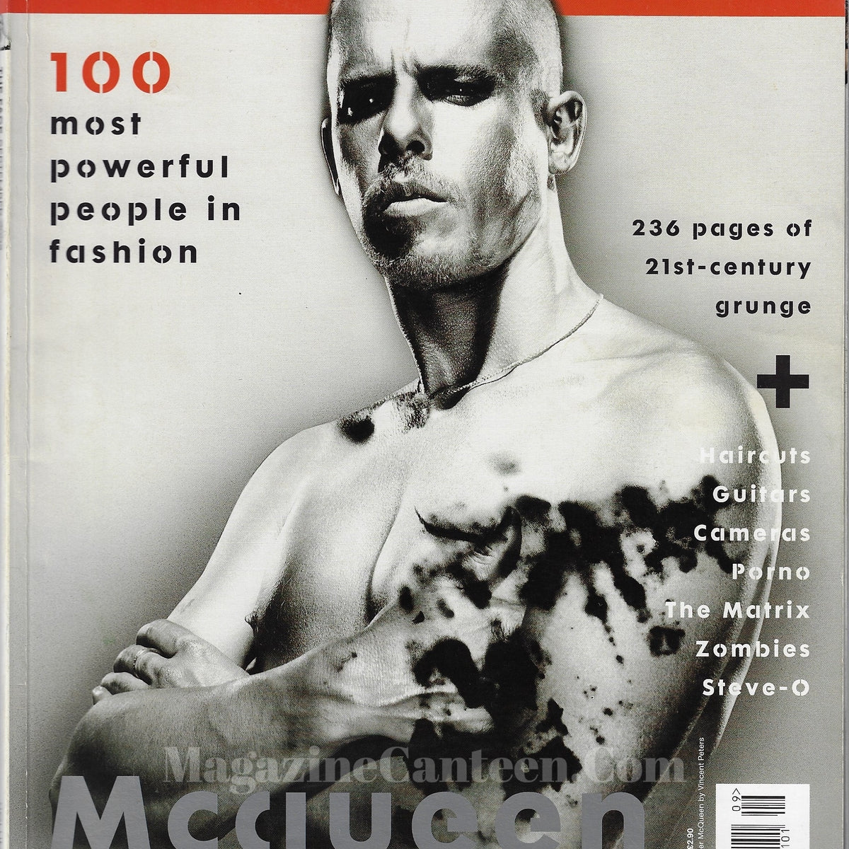 The Face Magazine 2002 - Alexander McQueen – magazine canteen